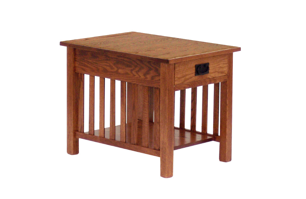 Mission End Table | Solid Wood | Mad in USA – IP Furniture Designs