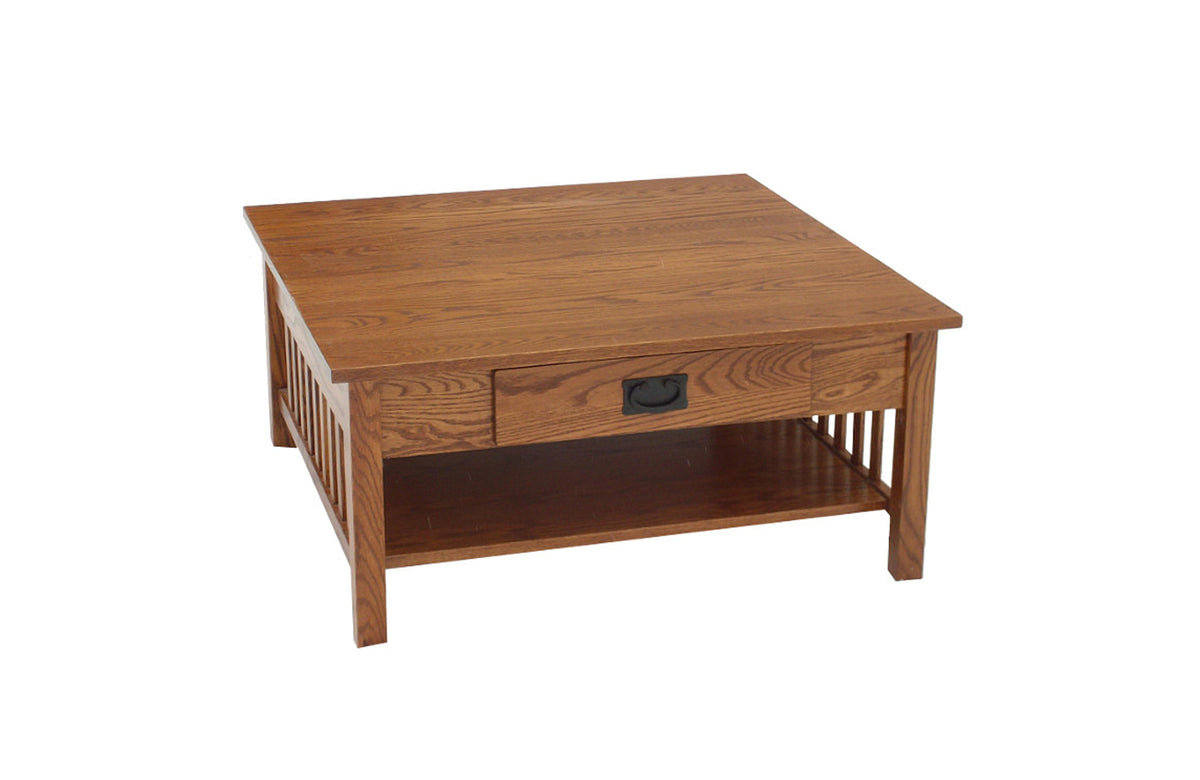 Square Mission Coffee Table | Solid Wood | Made in USA – IP Furniture ...